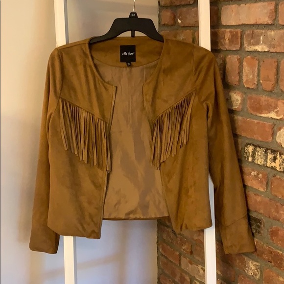 Me Jane | Jackets & Coats | Suede Jacket | Poshmark